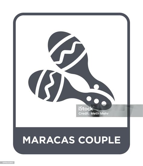 흰색 바탕에 마라 커플 아이콘 벡터 Maracas 문화 컬렉션에서 유행 채워진된 아이콘 커플 그네에 대한 스톡 벡터 아트 및 기타 이미지 Istock