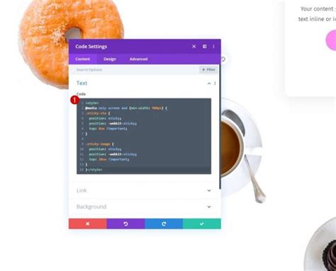 How To Keep Modules Fixed In Their Column Container With Divi