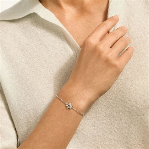 John Hardy Essential Bracelet Star Of David In Silver 2mm Medium