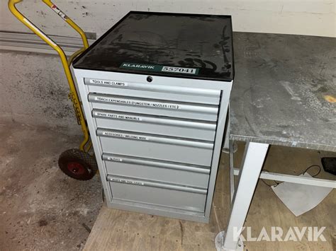 Værksted Udstyr Skuffemodul 6 Skuffer Herlev Klaravik Aukt