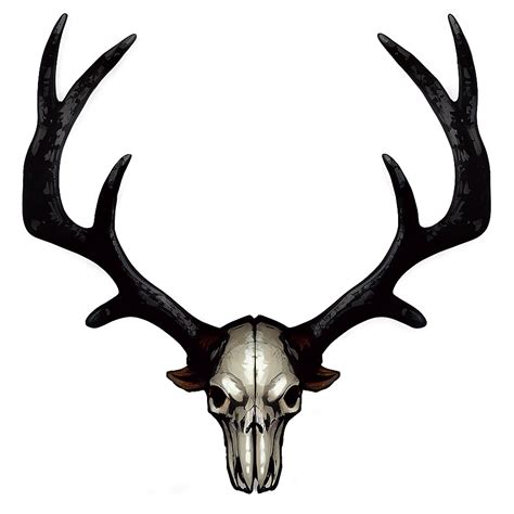 Download Gothic Antler Artwork Png Pkt