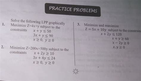 Lpp Maths Assignment Teachmint