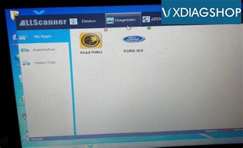 Cannot Run Ford IDS From VXDIAG VX Manager VXdiagshop Com