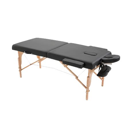 Portable Tattoo Spa Massage Table Bed Wooden 2 Fold Tattoo Gizmo
