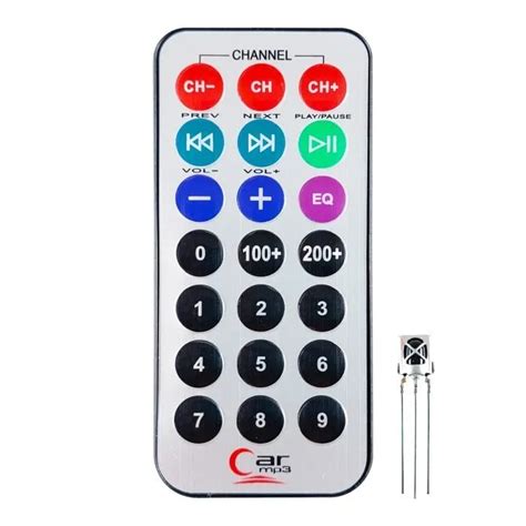 Kit Control Remoto Infrarrojo Con Receptor Geek Factory
