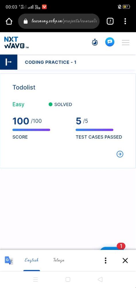 Gangothri Dhoni On Linkedin Todolist Coding Practice 🥳