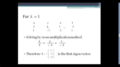 Diagonalisation Of A Matrix Youtube