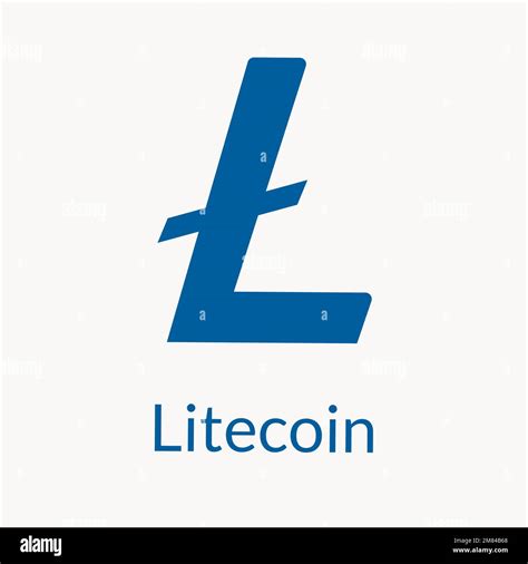 litecoin blockchain cryptocurrency logo vector open source finance