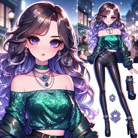 Anime Girl Skinny Pants Fanart