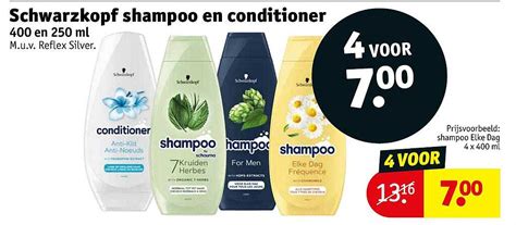 Schwarzkopf Shampoo En Conditioner Aanbieding Bij Kruidvat