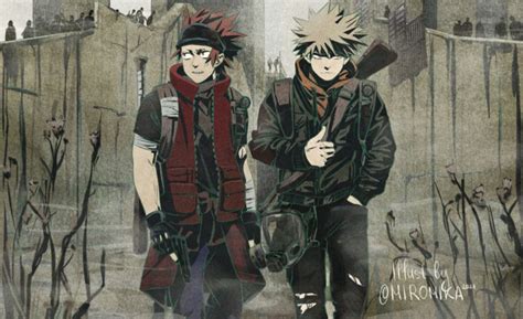 Bakugo And Kirishima Zombie Apocalypse