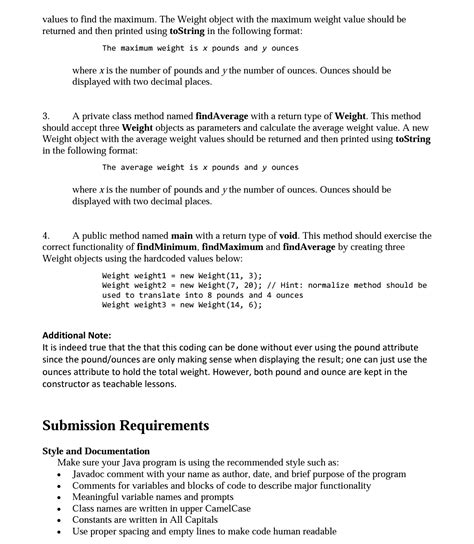 Solved Java Programming Assignment 1 Object And Instance Before