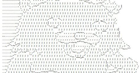 Pedobear Ascii Text Art Cool Ascii Text Art 4 U