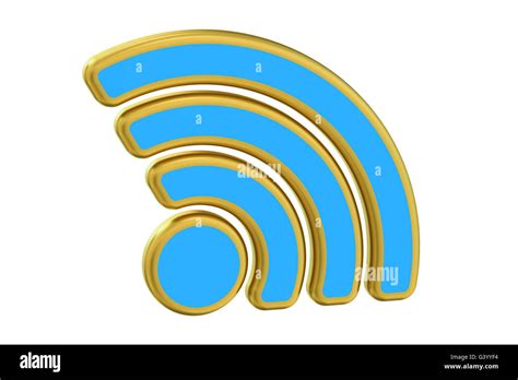Wi Fi Symbol Isolated On White Background Stock Photo Alamy