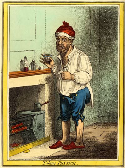 James Gillray Taking Physick