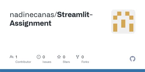 Github Nadinecanas Streamlit Assignment