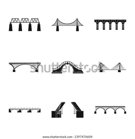 Vector Illustration Construct Side Symbol Collection Stock Vector