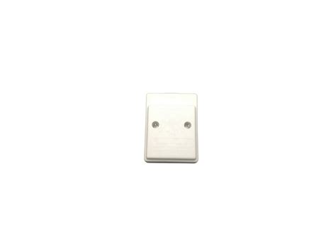 1 Gang Trailing Socket White Tecsupa