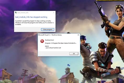 lỗi microsoft visual c runtime error r6025 là gì cách khắc phục