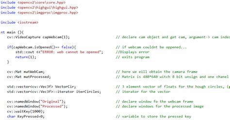 Computer Vision Object Detection Color Filtering Opencv C