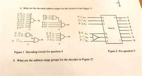 Solved What Are The Decoded Address Ranges For The Chegg