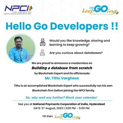 Golang Dev Posted On Linkedin