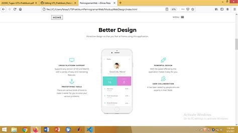 Github Dimasreza Uts Praktikum Pemrogramanweb