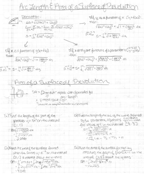Project Legacy AP Calculus Help BC Notes