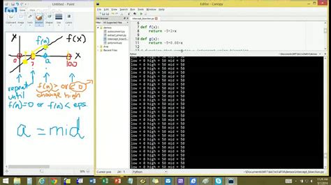 6001x Coding Session 2 Interceptbisectionpy Youtube