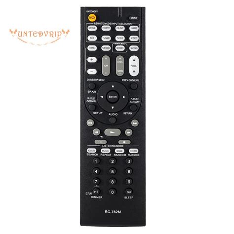 1 Piece Remote Control Replacement Rc 762m Parts For Onkyo Av Receiver Ht R380 Ht R290 Ht R390