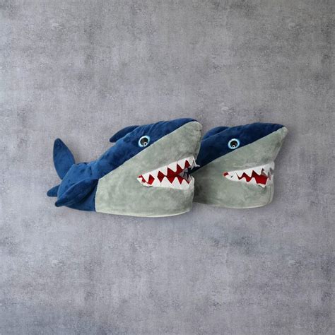 Shark Slippers Etsy