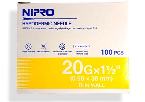 NIPRO 18G 27G เขมพลาสตก จำนวน 10ชน 100ชน 1กลอง Lazada co th