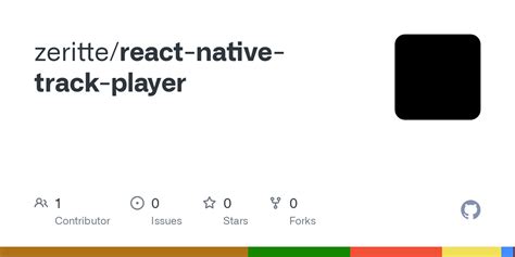 Github Zeritte React Native Track Player