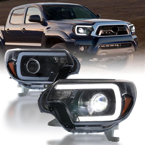 Jolung Led Headlights Assembly For Toyota Tacoma 2012 2013 2014upgrade Headlight