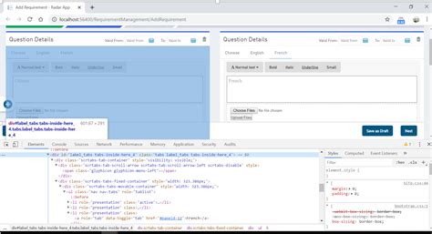 Javascript How To Know Which Tab Is Selected And Active In In The Set