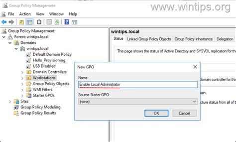 How To Enable The Built In Local Administrator Account On Domain Computers Via Group Policy Gpo