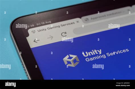 New York Usa August 20 2022 Browsing Unity Gaming Service On New York Usa August 20 2022 Browsing Unity Gaming Service On