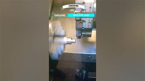 Threading With G76 Code Youtube