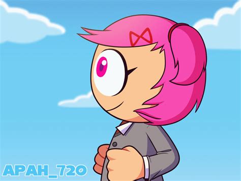 Natsuki From Doki Doki Sonic Club By Apah720 On Deviantart
