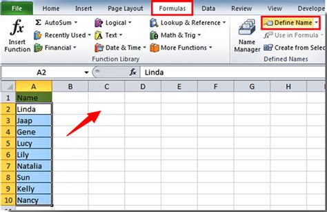 Create A Drop Down List In Excel From Another Worksheet Citizenside