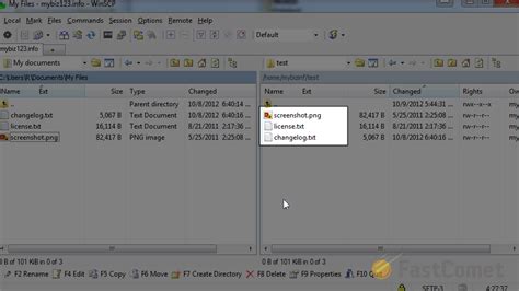 Upload Files Via WinSCP WinSCP FTP Guide FastComet