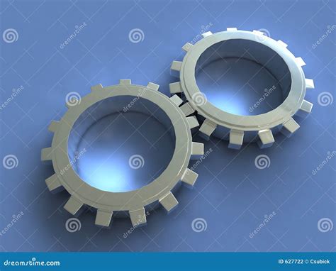 Cogs Stock Illustration Illustration Of Mechanism Assembly 627722