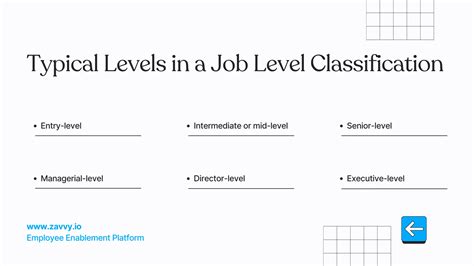 A Guide To Job Level Classification Examples Criteria And 7 Best