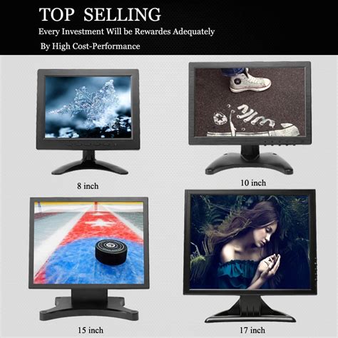 소매 판매 7 인치 터치 스크린 데스크탑 Tft Lcd 패널cctv 모니터 Buy 7 인치 와이드 스크린 소형 Pc Led Bncavvga 7 8 10 12 인치