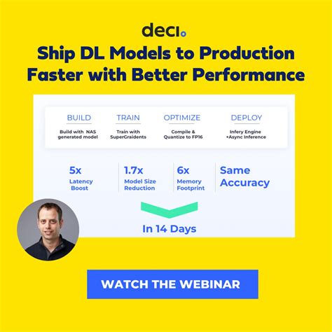 Webinar How To Ship Dl Models To Production Faster With Better