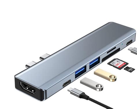Usb C Hub Thunderbolt Dock With Hdmi Compatible Vicedeal