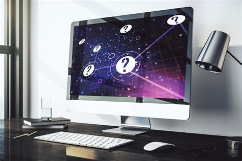 Premium Photo Creative Concept Of Question Mark Illustration On