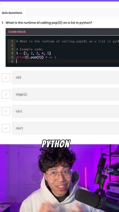 Tricky Python Question 🤪 Computerscience Softwareengineer Python