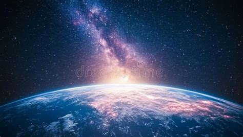 A High Resolution 8k Background Of The Cosmic Universe Displaying A