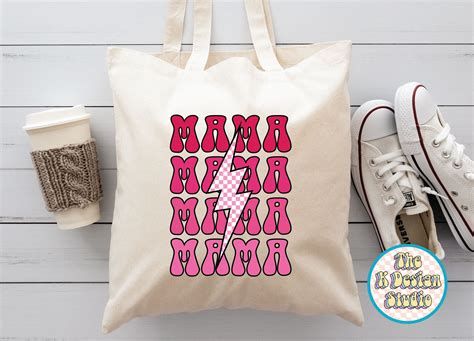 Mama Png Pink Mama Png File Mama Sublimation Retro Mama Graphic